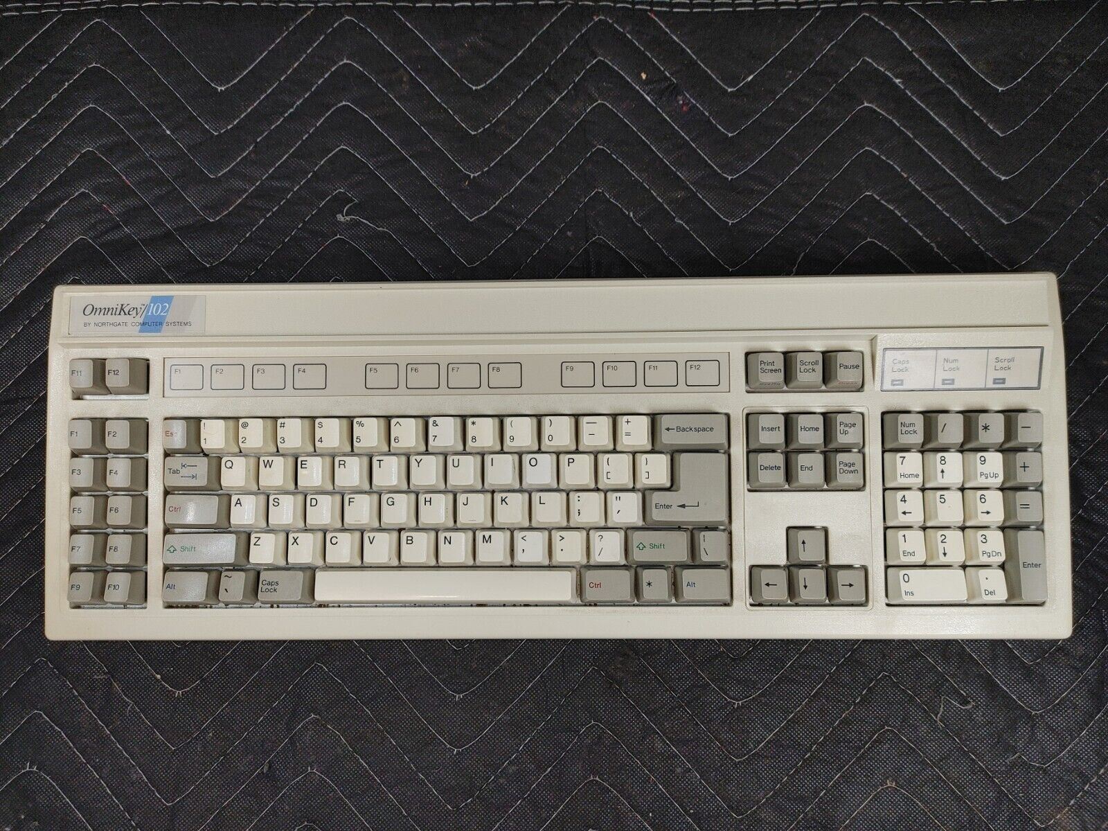 Northgate Omnikey ULTRA Tactile Click "clicky" Mechanical Keyboard [Wh ...